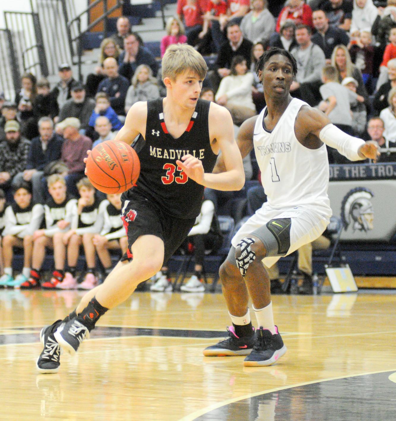 BOYS BASKETBALL: Short-handed ’Dogs show mettle in loss to McDowell ...