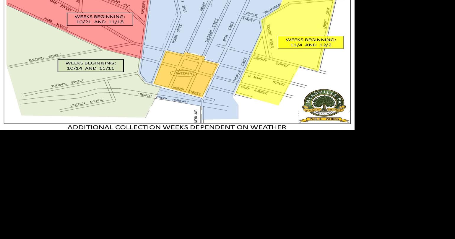 City leaf collection starts Monday | News | meadvilletribune.com