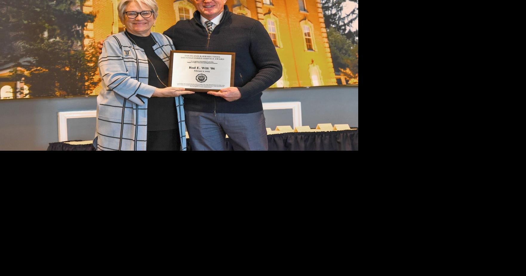 Thiel College recognizes Rod Wilt | News | meadvilletribune.com