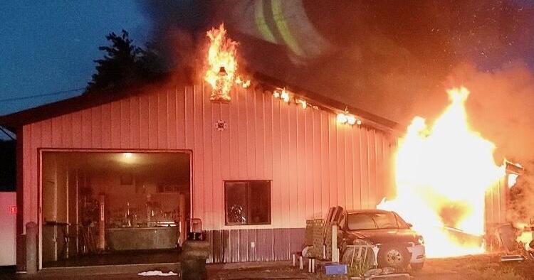 Fire damages Cochranton-area garage | News | meadvilletribune.com
