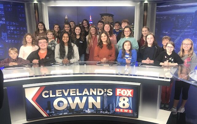 BEAT First-Year Reporters Rewarded with FOX 8 Field Trip | Beat ...