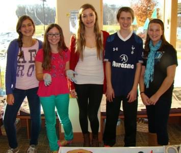 HMS Students Bring Winter to Life on Library Window | Communities ...