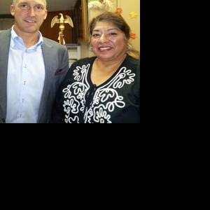 Meet Joyce Giles: Rotary visits Giles, Superintendent of the Medina ...