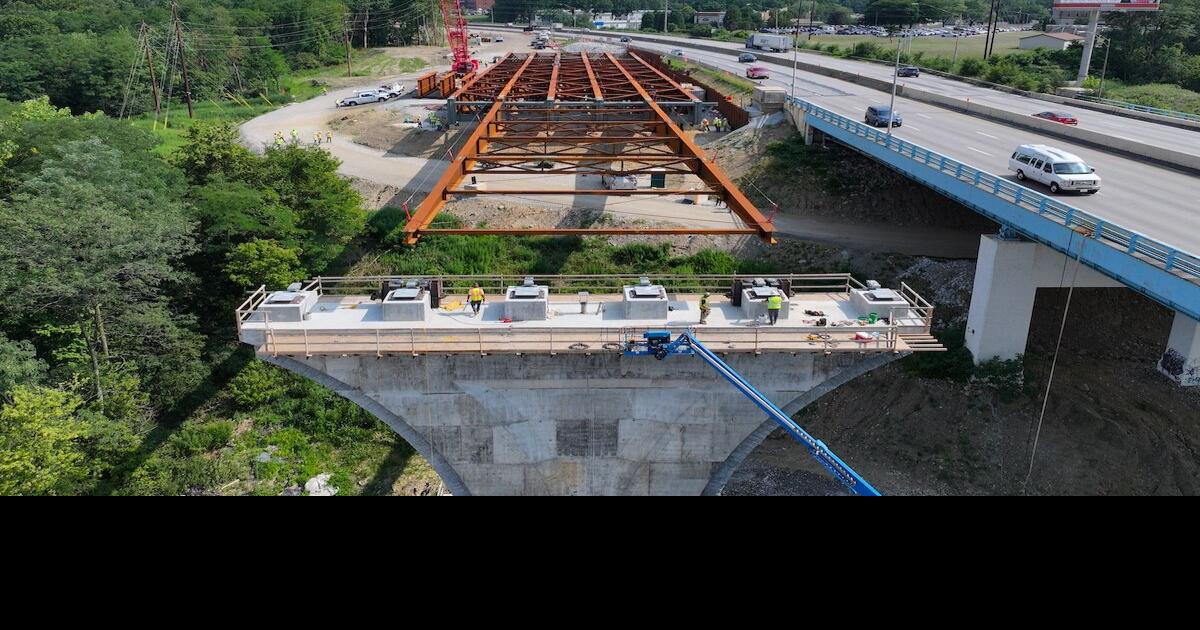 Akron Ohio ODOT Project - Bridge Launching Begins on State Route 8 ...