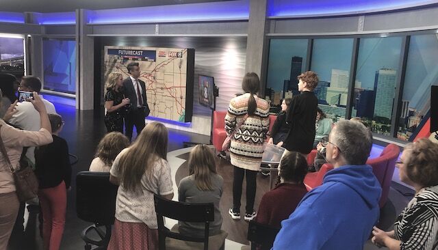 BEAT First-Year Reporters Rewarded with FOX 8 Field Trip | Beat ...