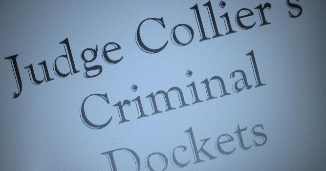Judge Collier's Criminal Docket: October 18 | News | medinacountylife.com