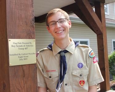 FOP Honors Eagle Scout During Flag-Raising Ceremony, by Hannah Wasylko ...