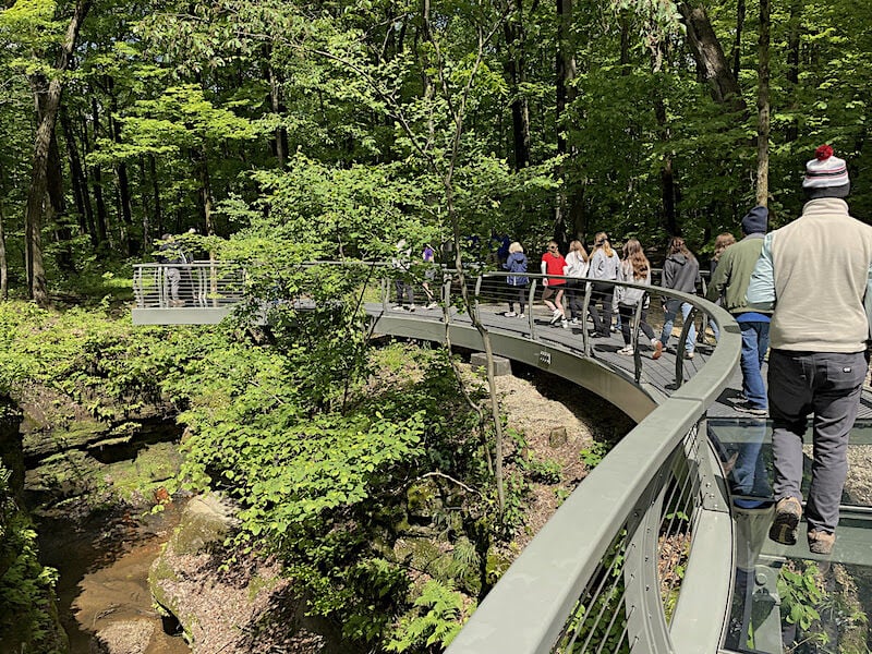 Summer Ohio Events: ODNR Celebrates Opening of New Glass Walkway at ...