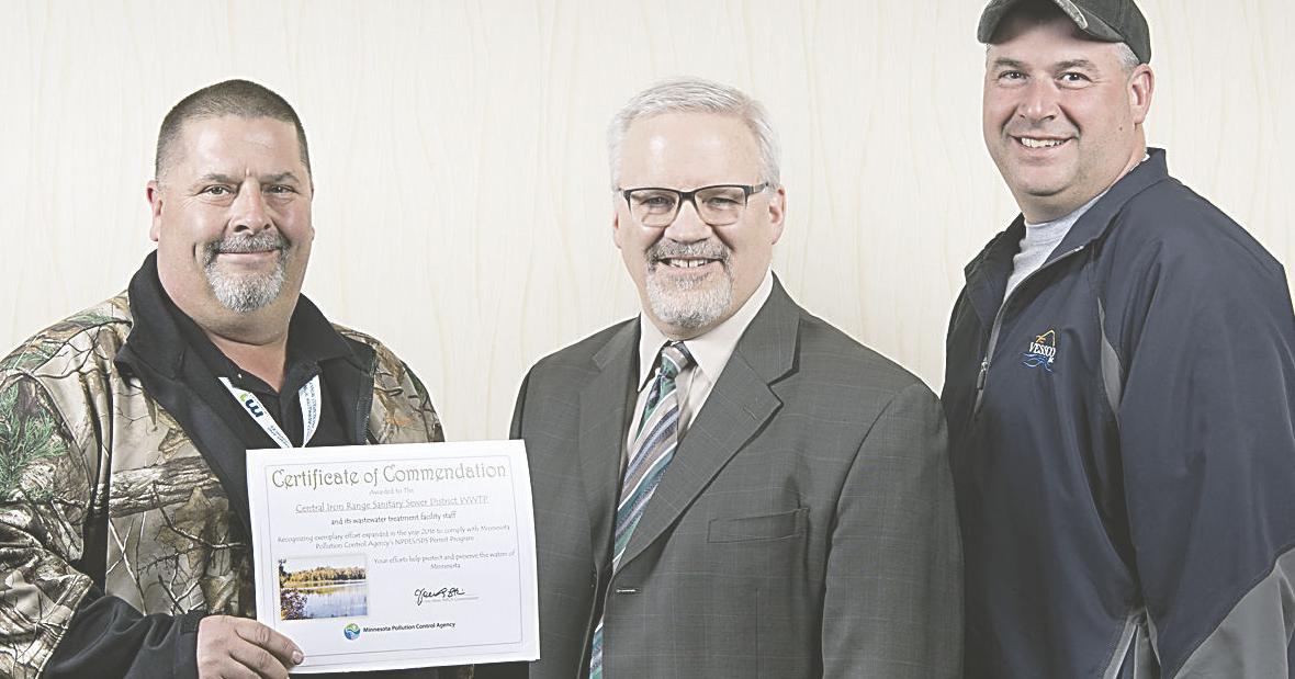 Wastewater plant operators commended by MPCA | Local | mesabitribune.com
