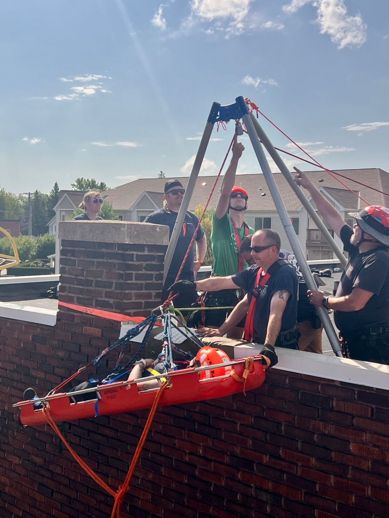 Hibbing firefighters take advantage of rare downtown training ...