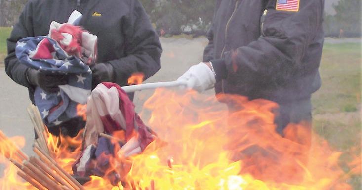 Proper flag disposal as Flag Day draws close | Free Press ...