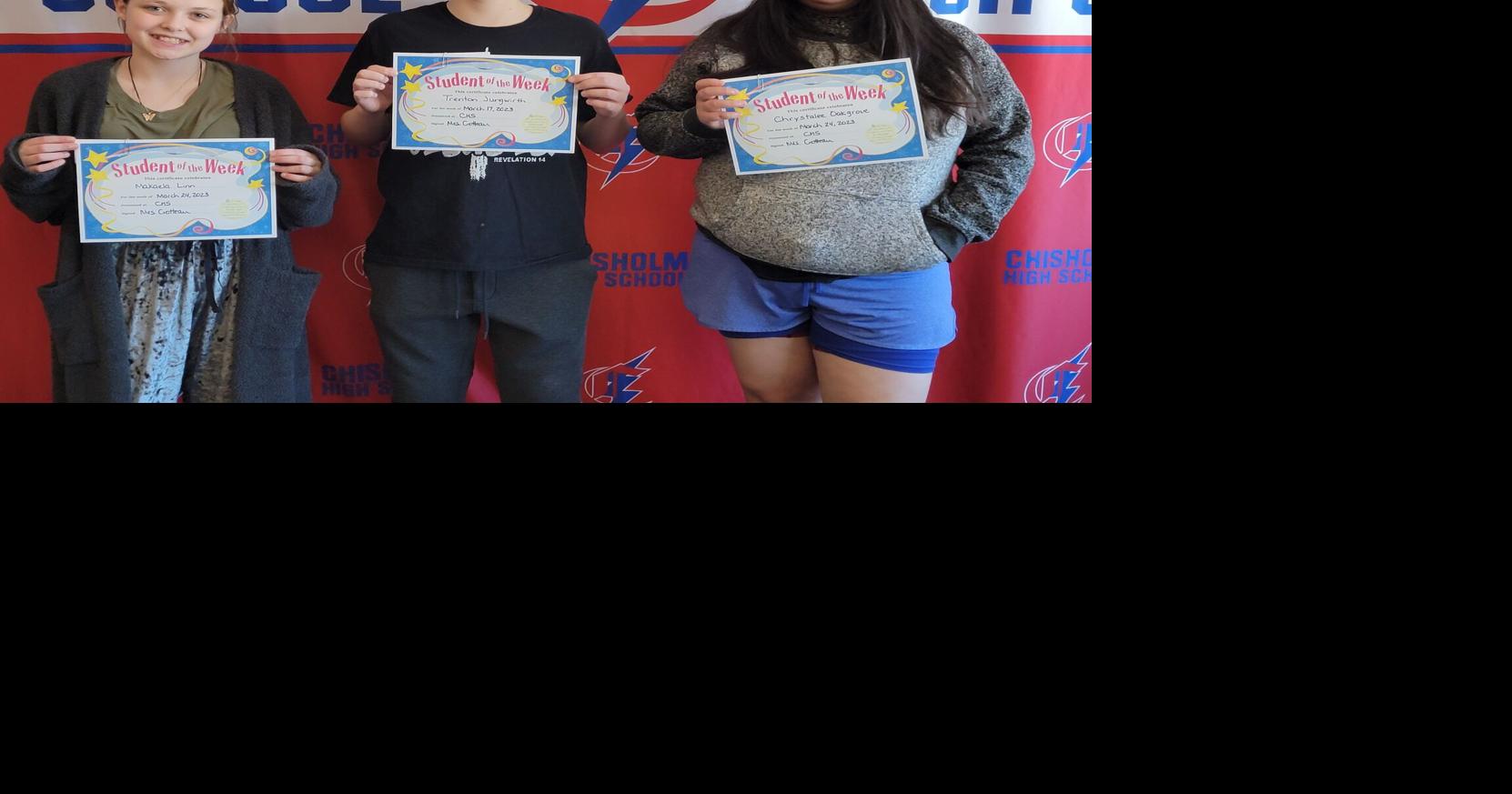 CHS Staff and Students of the Week | Local | mesabitribune.com
