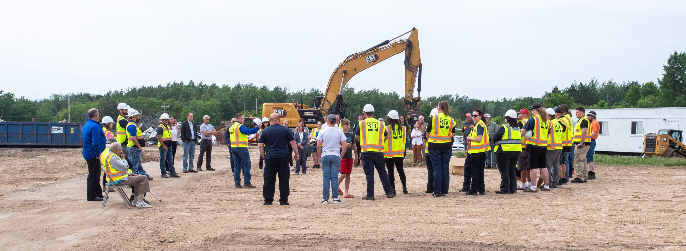 Shovels hit the ground in celebration of new Chisholm Public Safety ...