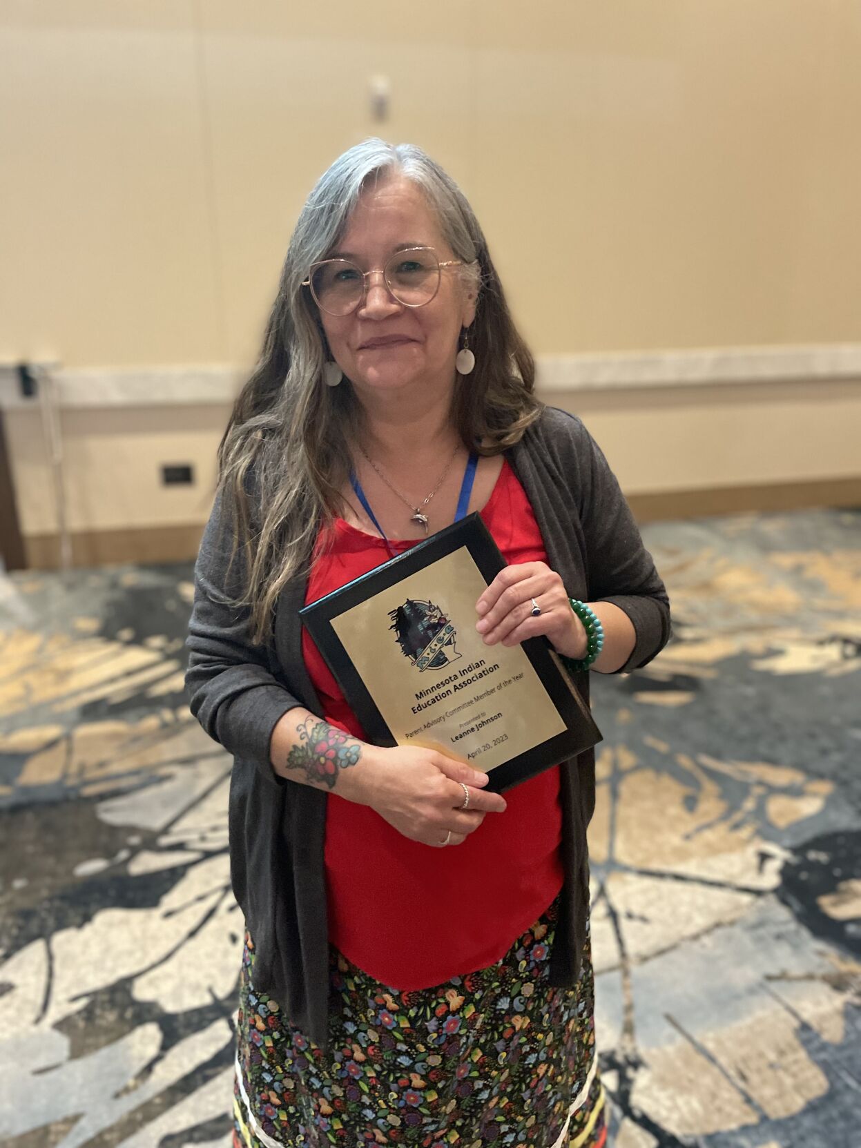 Leeanne Johnson honored by Minnesota Indian Education Association ...