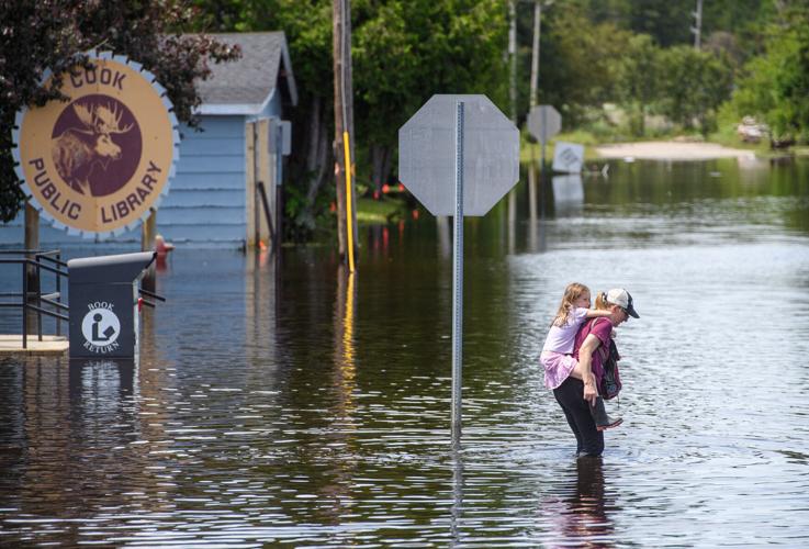 Walz, Flood Damage Tour | Gallery | mesabitribune.com