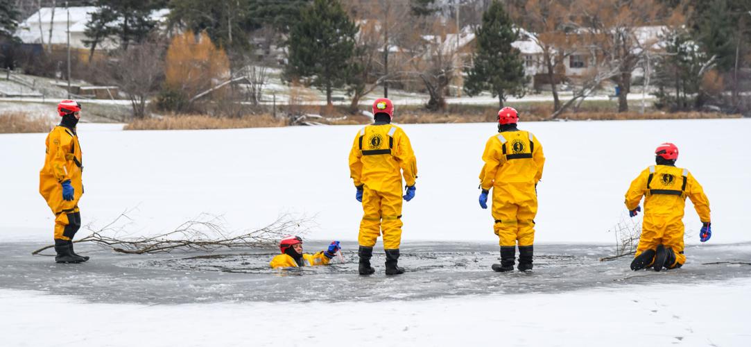 Hibbing Fire Department Ice Rescue Training | Gallery | mesabitribune.com