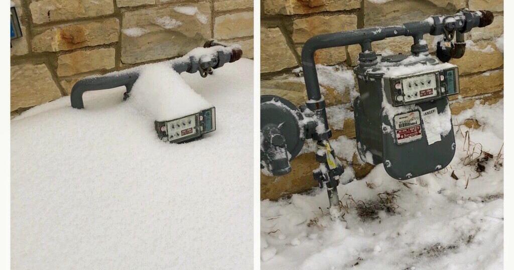 Be mindful of gas meters, lines and vents when clearing snow | Local ...