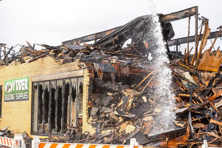 Yoder Building Supply destroyed by fire | News | mesabitribune.com