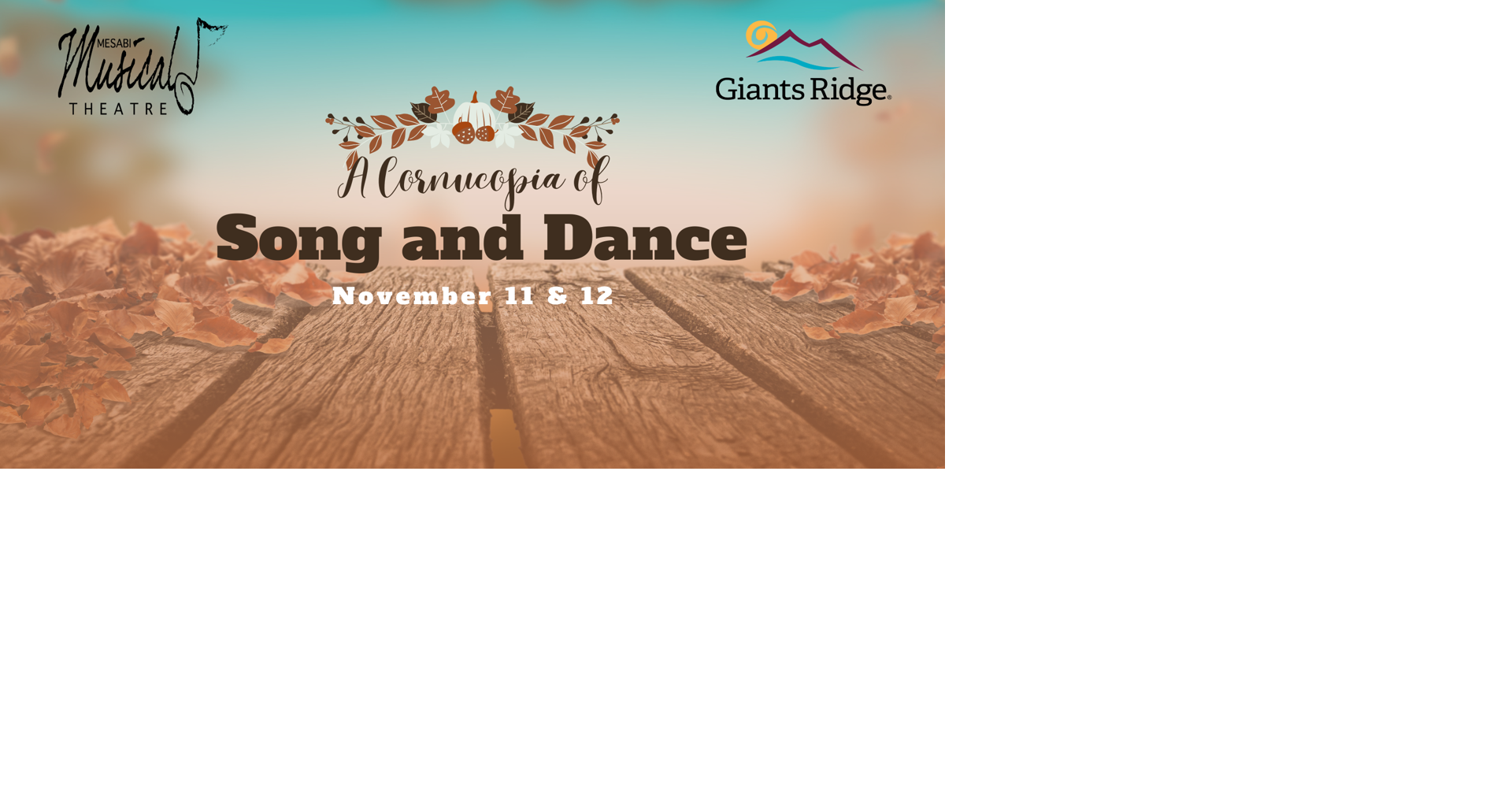 Fall dinner revue set for Giants Ridge | News | mesabitribune.com