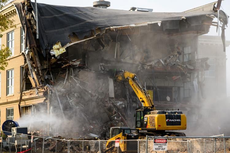 Franklin School Demolition | Gallery | mesabitribune.com