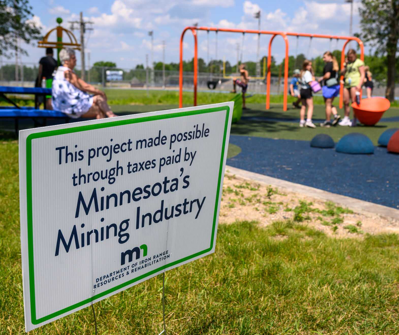 New playground installed at Memorial Park | Local | mesabitribune.com