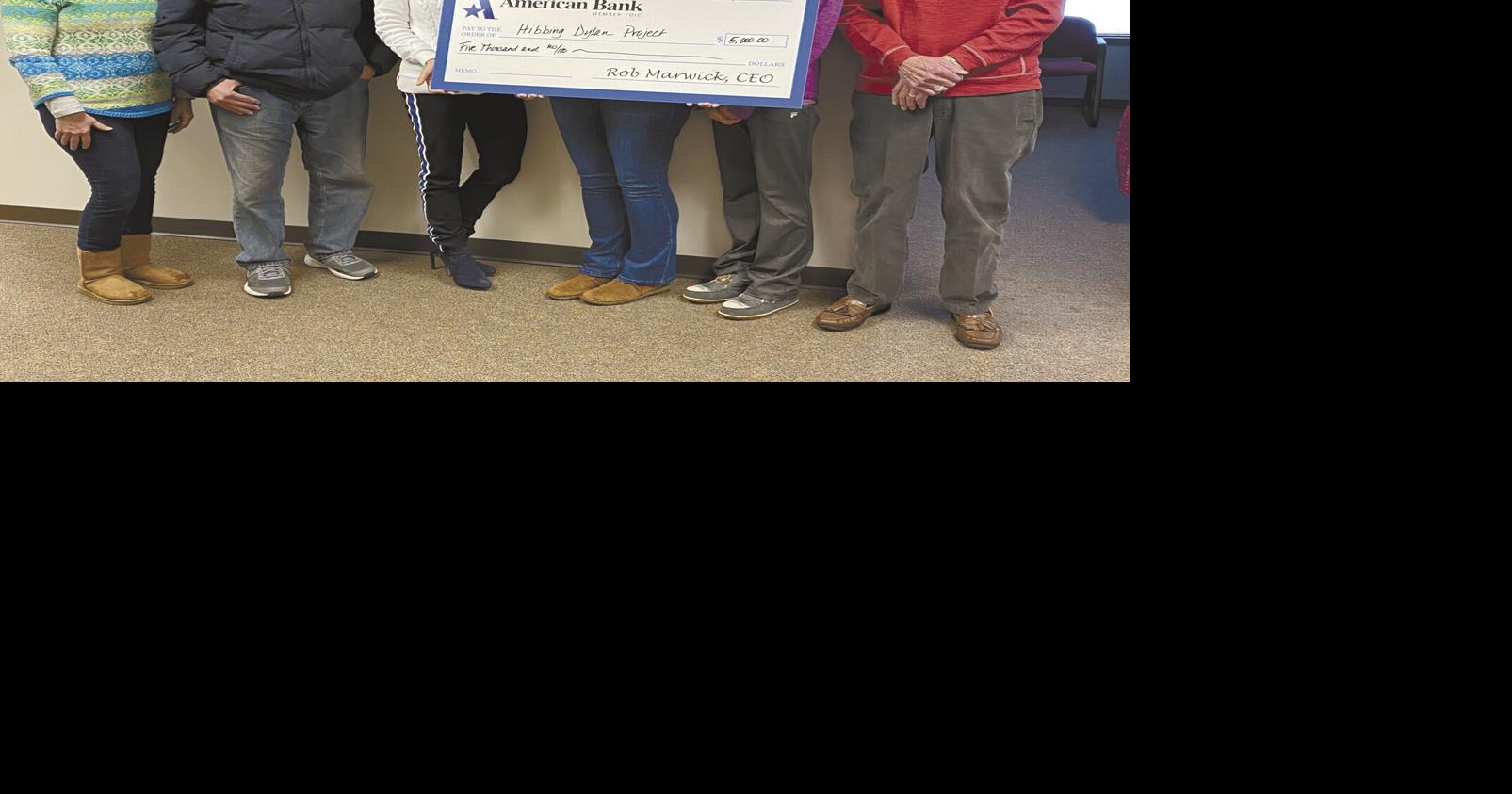 American Bank donates to Dylan Project | Local | mesabitribune.com