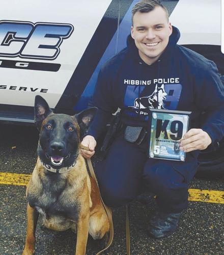 Hibbing Police K-9 officer receives statewide honors | News ...