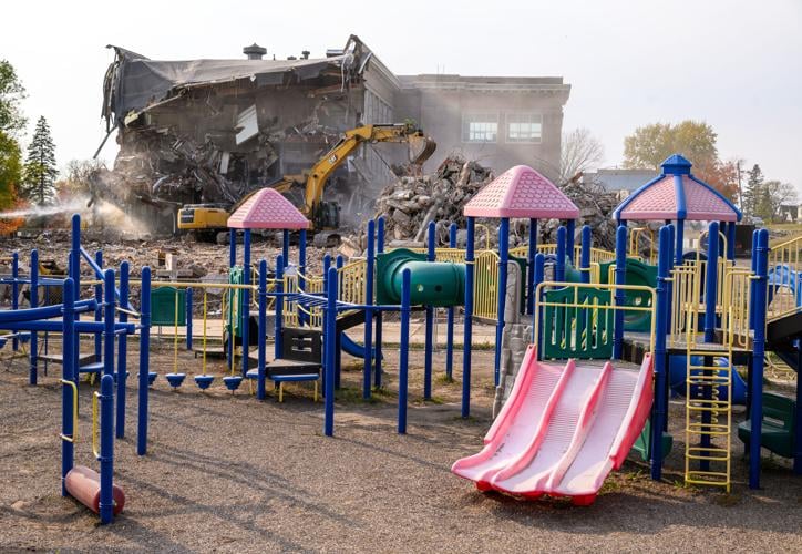 Franklin School Demolition | Gallery | mesabitribune.com