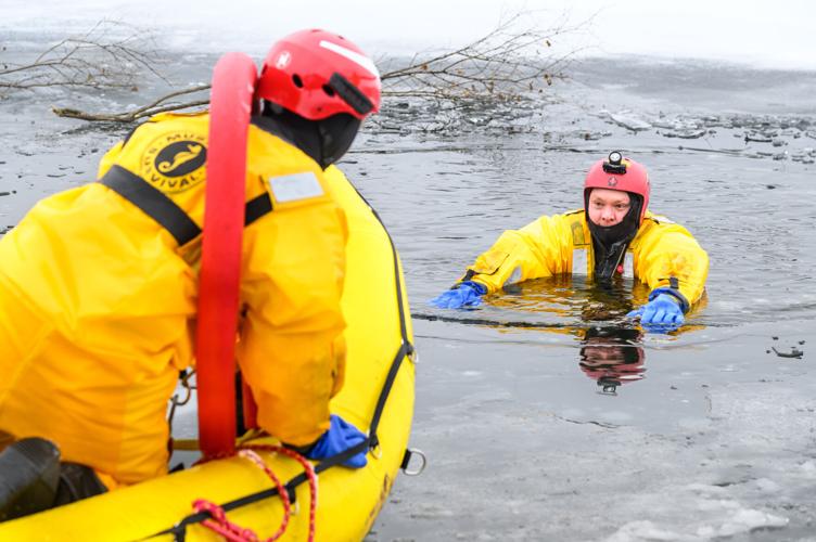 Hibbing Fire Department Ice Rescue Training | Gallery | mesabitribune.com