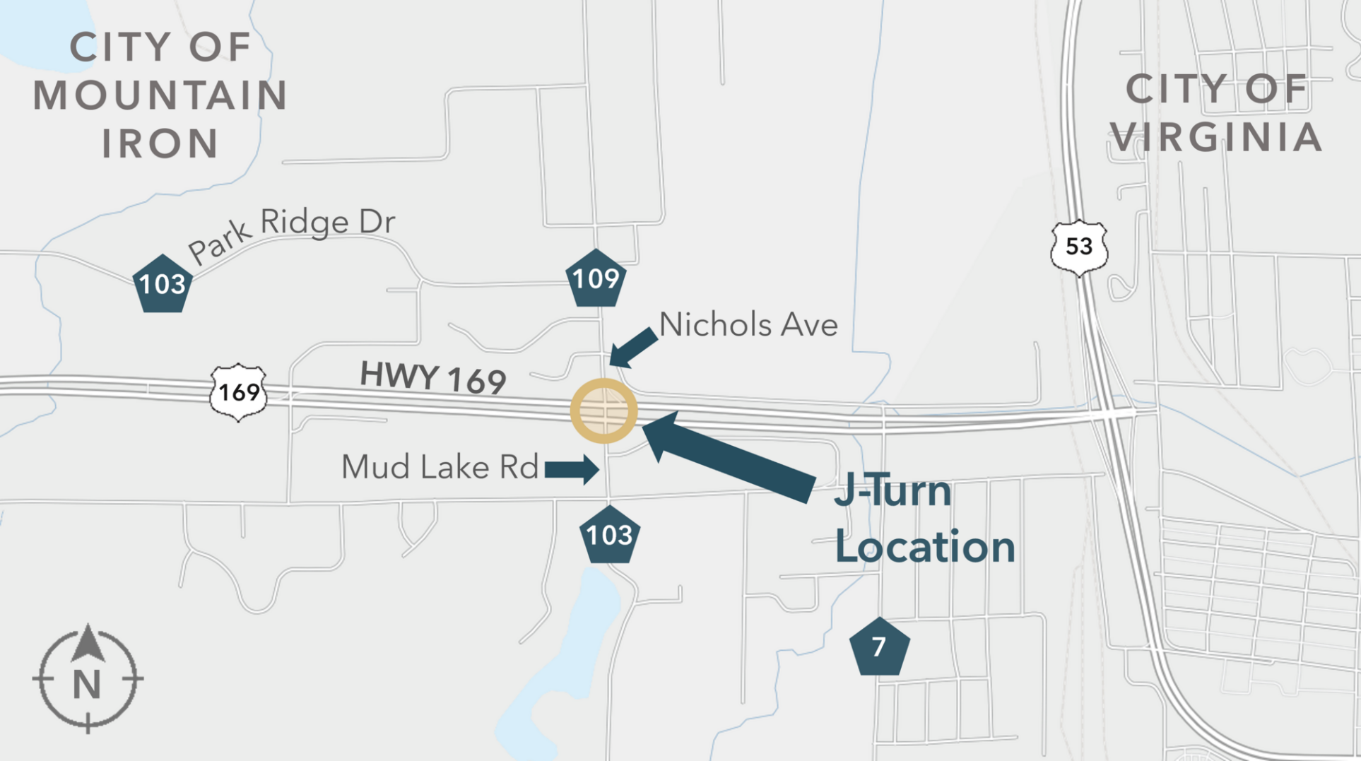 Public meeting set on Mountain Iron J-turn project on Highway 169 ...