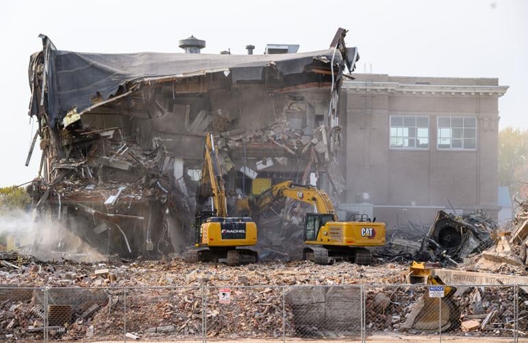 Franklin School Demolition | Gallery | mesabitribune.com