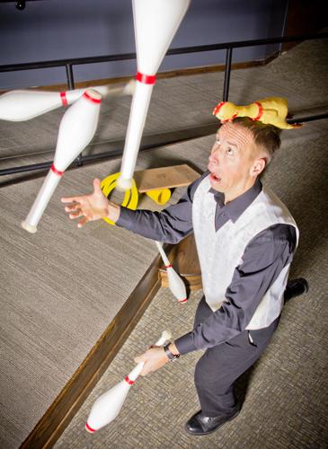 Inspirational Juggler and Speaker at Victory Christian Academy | Church ...