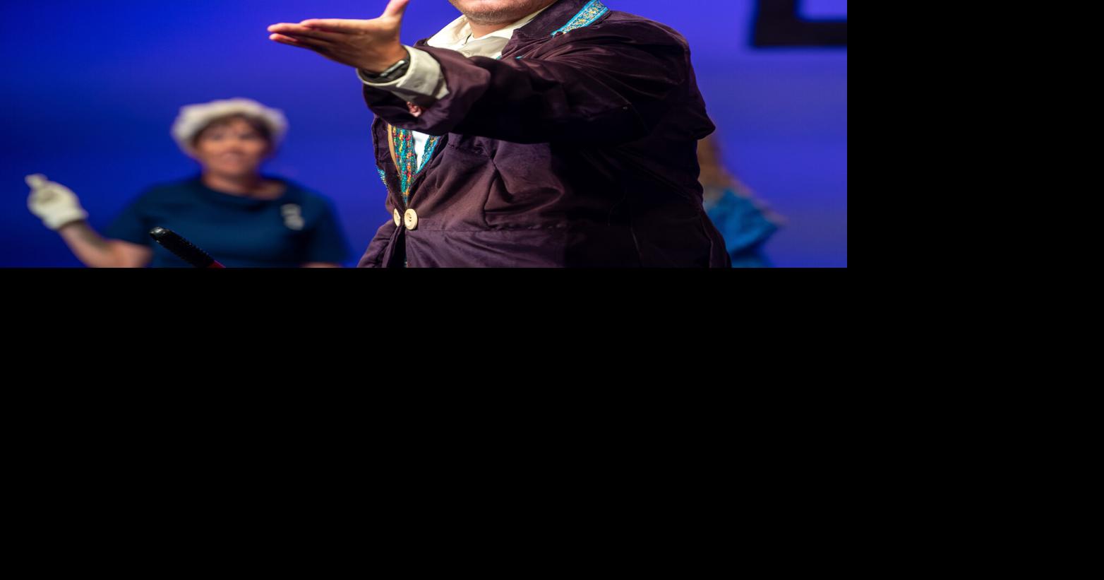 Dominick Olivanti portrays Willy Wonka in Mesabi Musical Theatre ...