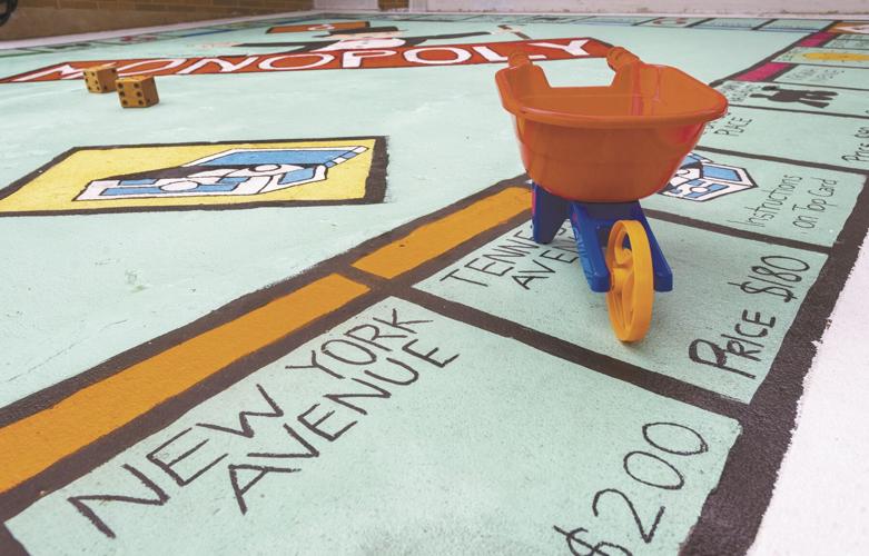 Virginia woman creates life-sized Monopoly game board | Free Press ...