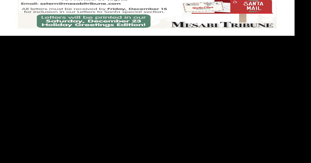 Letters to Santa sought | Free Press | mesabitribune.com