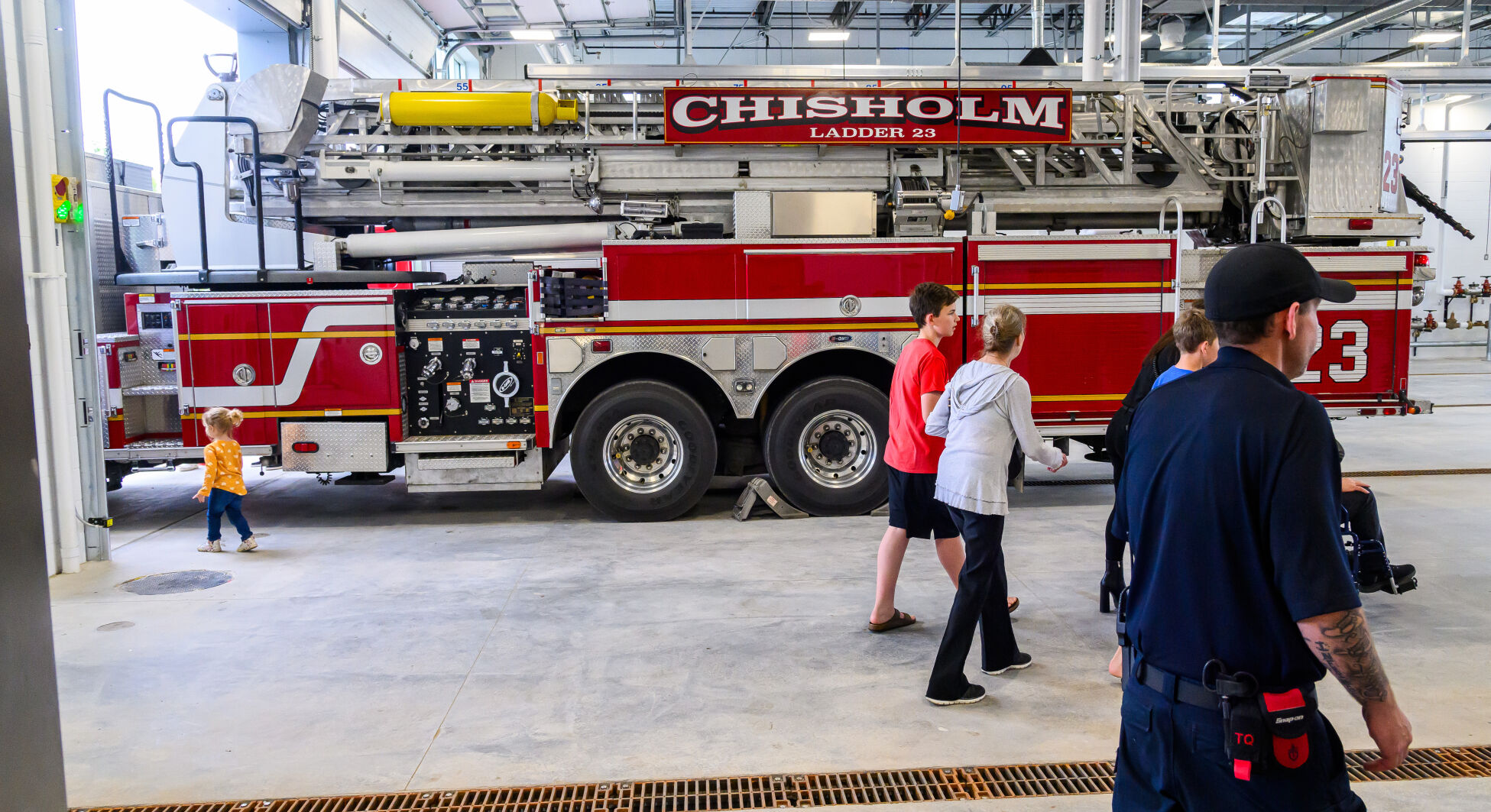 Completed Chisholm Public Safety Building feted | Local | mesabitribune.com