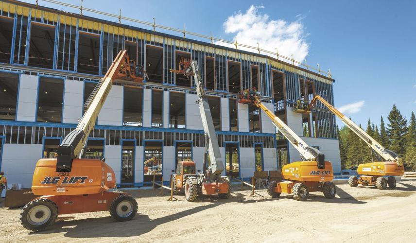 Rock Ridge construction rising, on track for Sept. 2022 | News ...