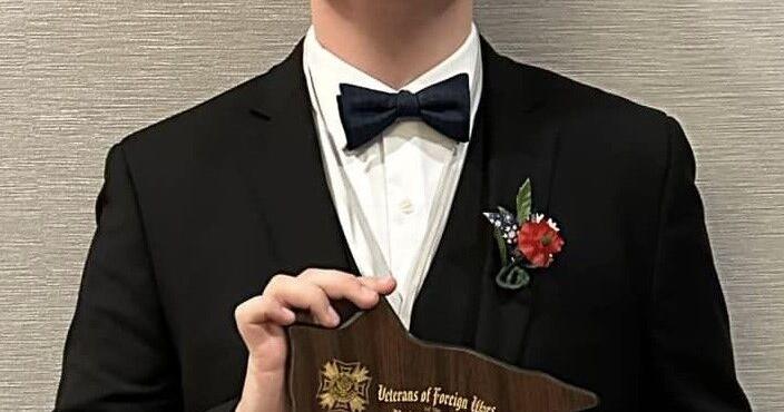 Eveleth's Brennan Muhich places 4th in state Voice of Democracy | News ...