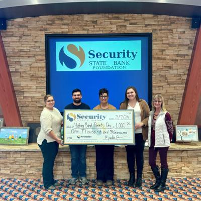 SSBF donates to Hibbing Band Parents Organization | Civic Clubs ...