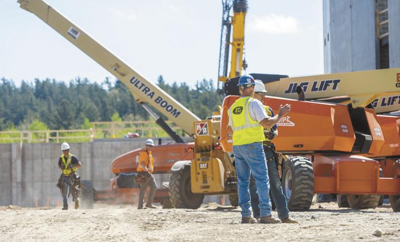 Rock Ridge construction rising, on track for Sept. 2022 | News ...