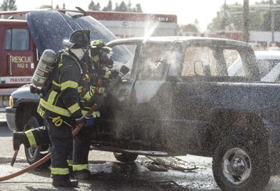 Damage to vehicle in car fire | Local | mesabitribune.com