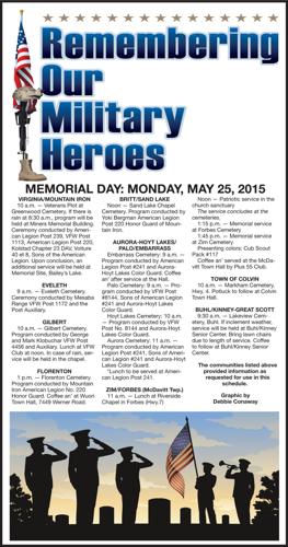 Remembering Our Military Heroes | Local | mesabitribune.com