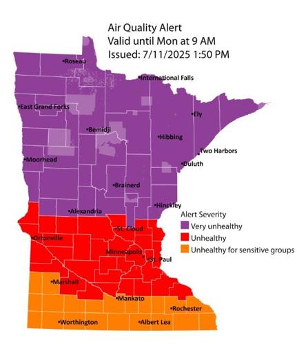 MPCA issues statewide air quality alert | Local | mesabitribune.com