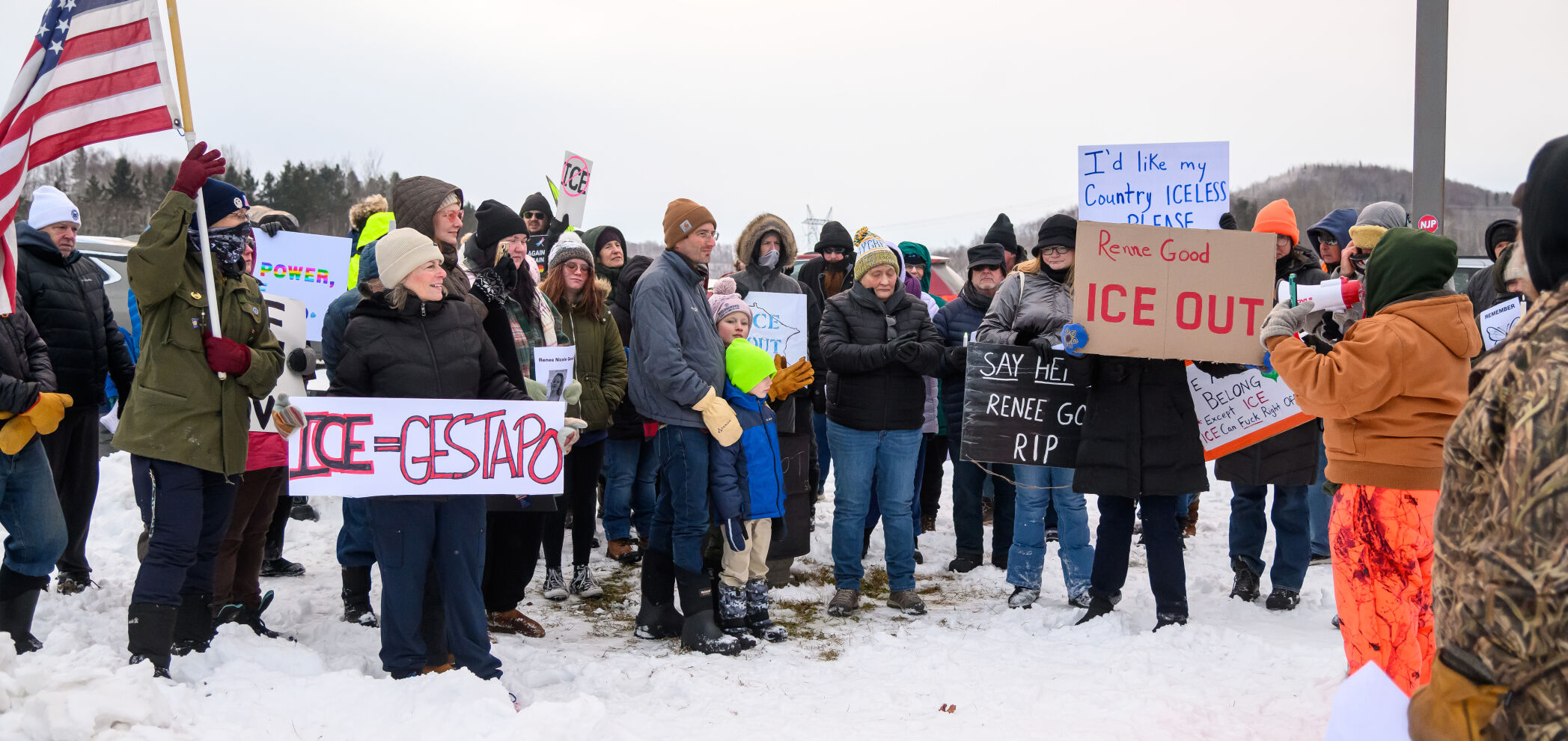 Ice Out for Good Vigil | Gallery | mesabitribune.com