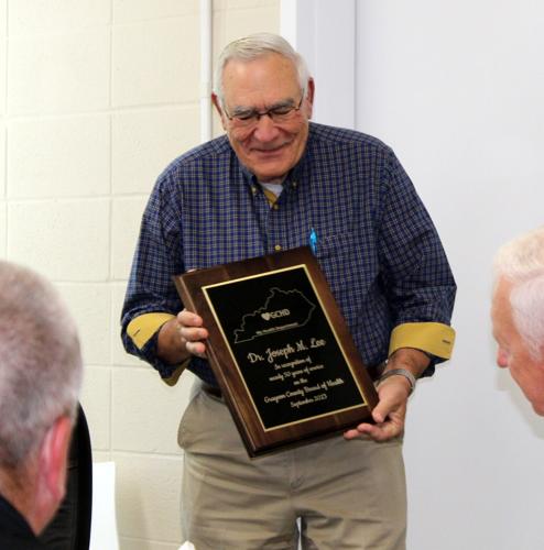 Lee honored for decades of service | Grayson County | messenger ...