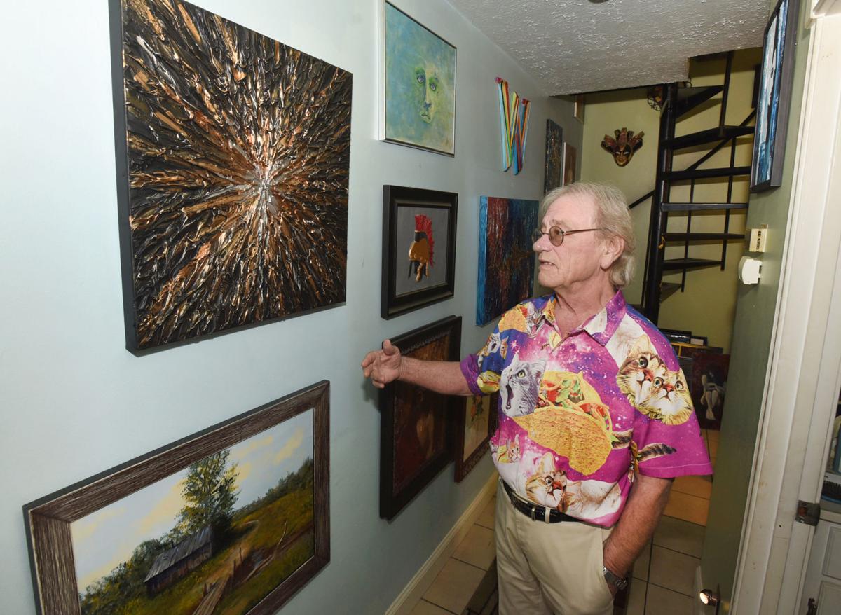 Discovering the artist within: Bob Wetzel has painted hundreds of ...