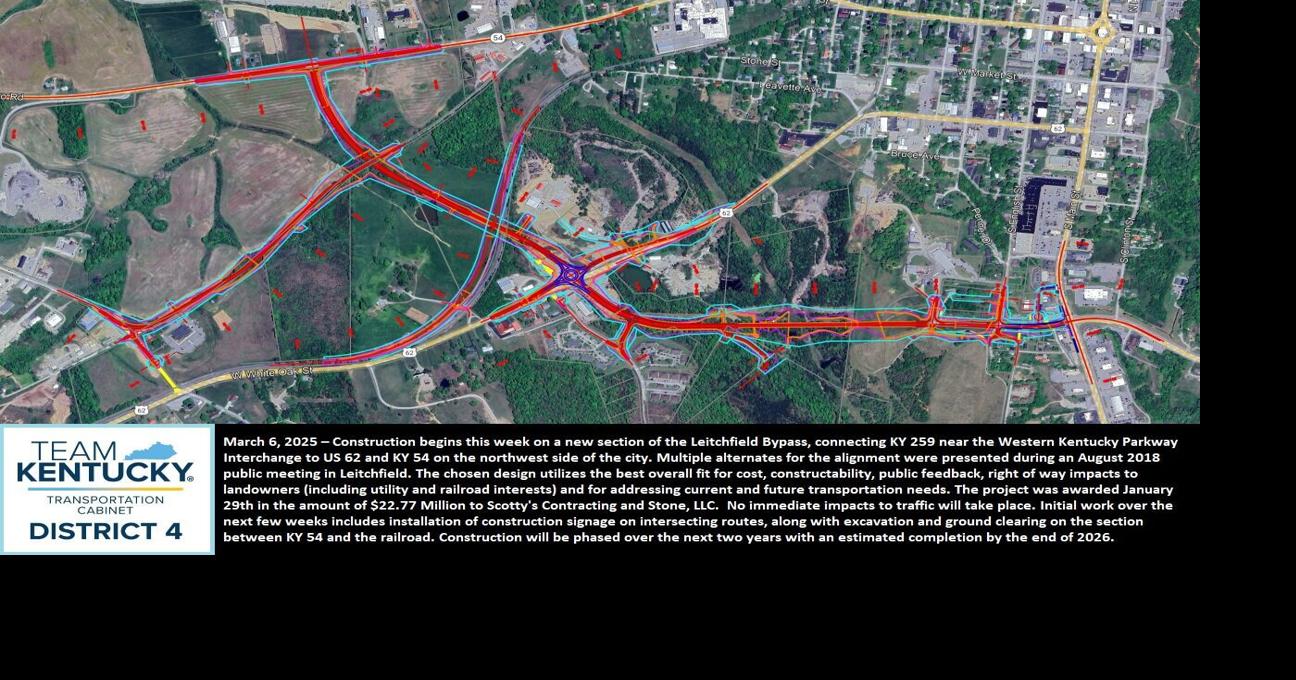 Work begins on Leitchfield bypass extension | News | messenger-inquirer.com