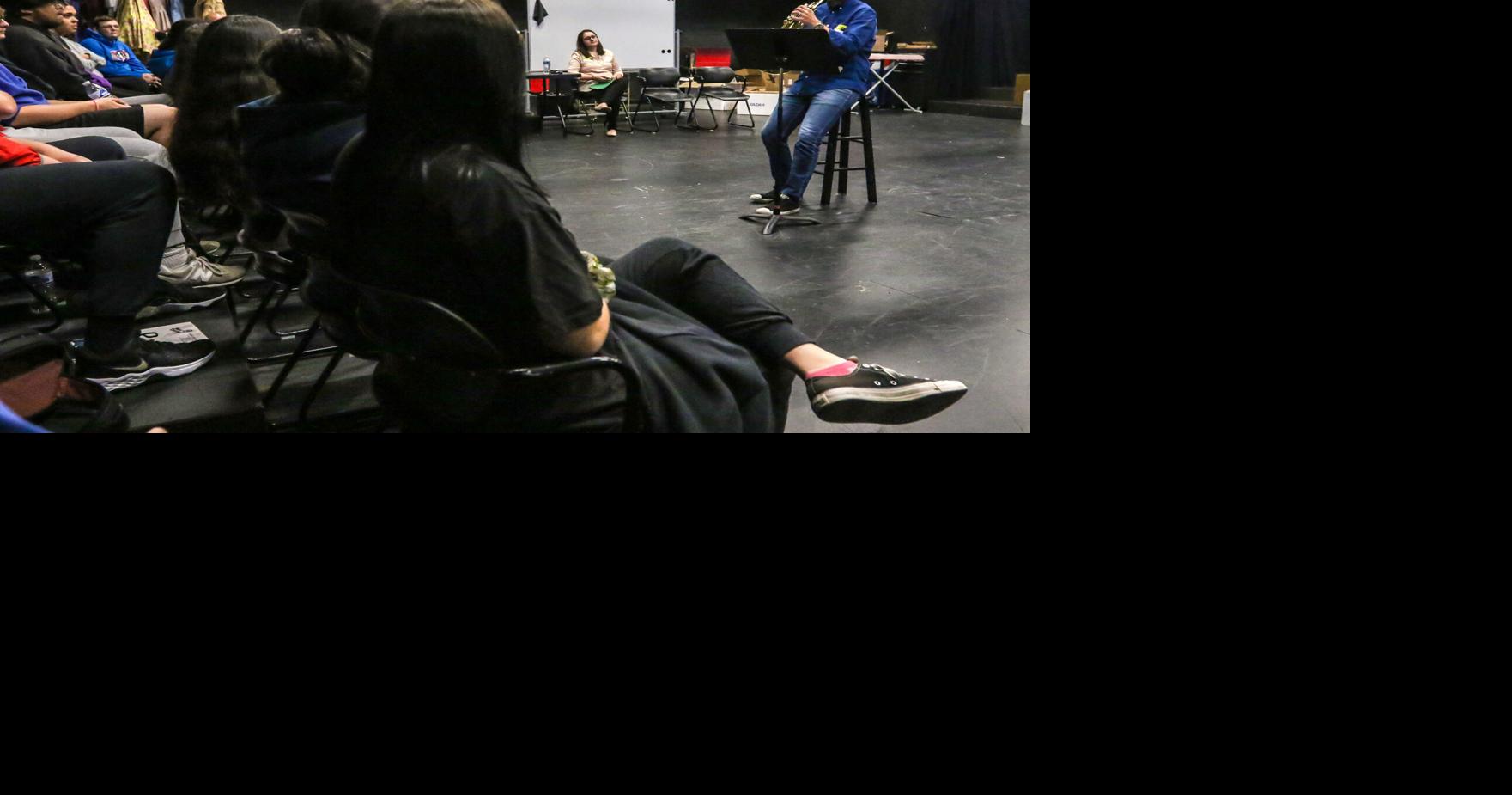 Inspiring the future: Symphony guest musician speaks to OHS band ...