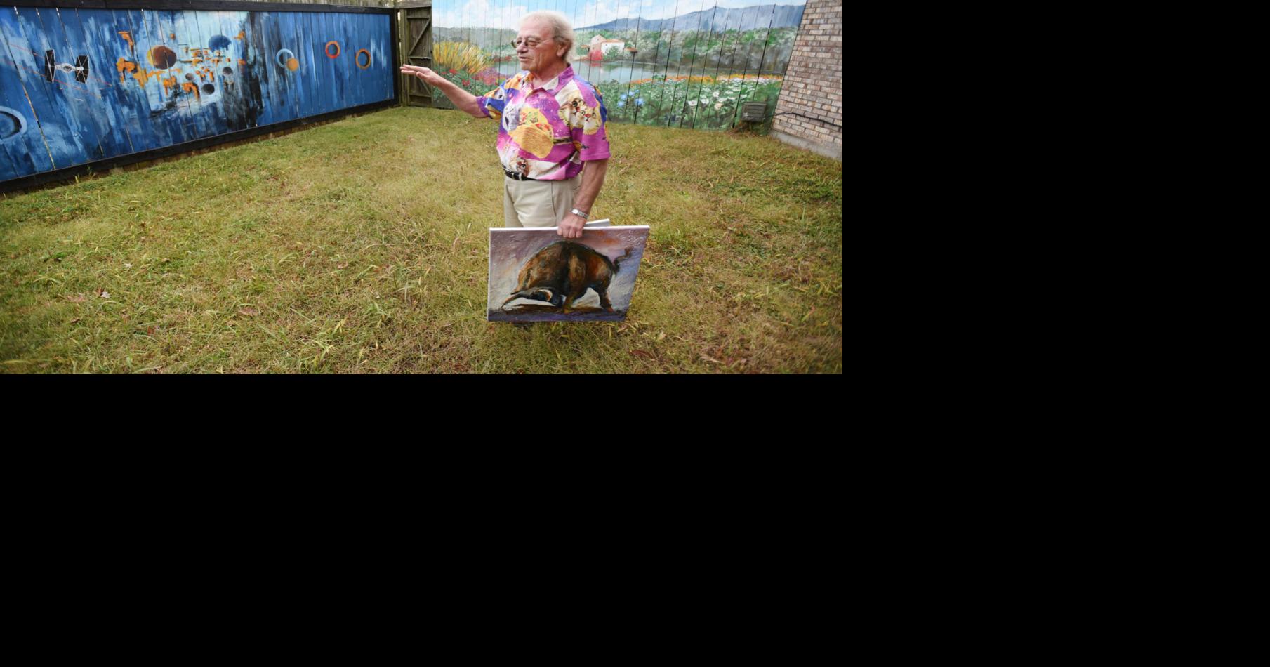 Discovering the artist within: Bob Wetzel has painted hundreds of ...