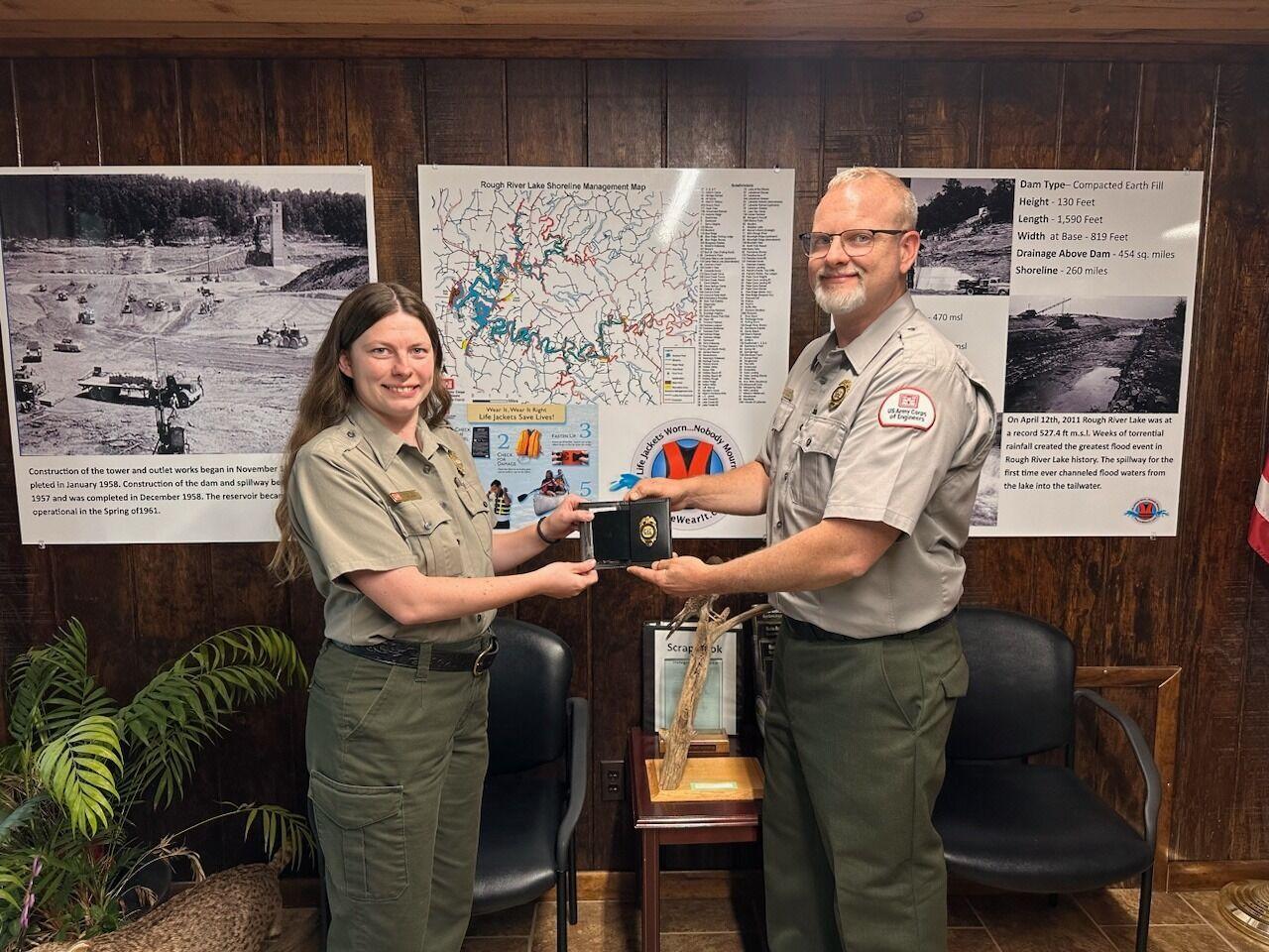 New Park Ranger receives badge | News | messenger-inquirer.com